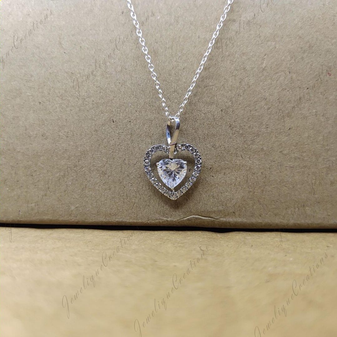 Beautiful Modern Asymmetrical Heart Cut Birthday Gifts Wife Delicate ...