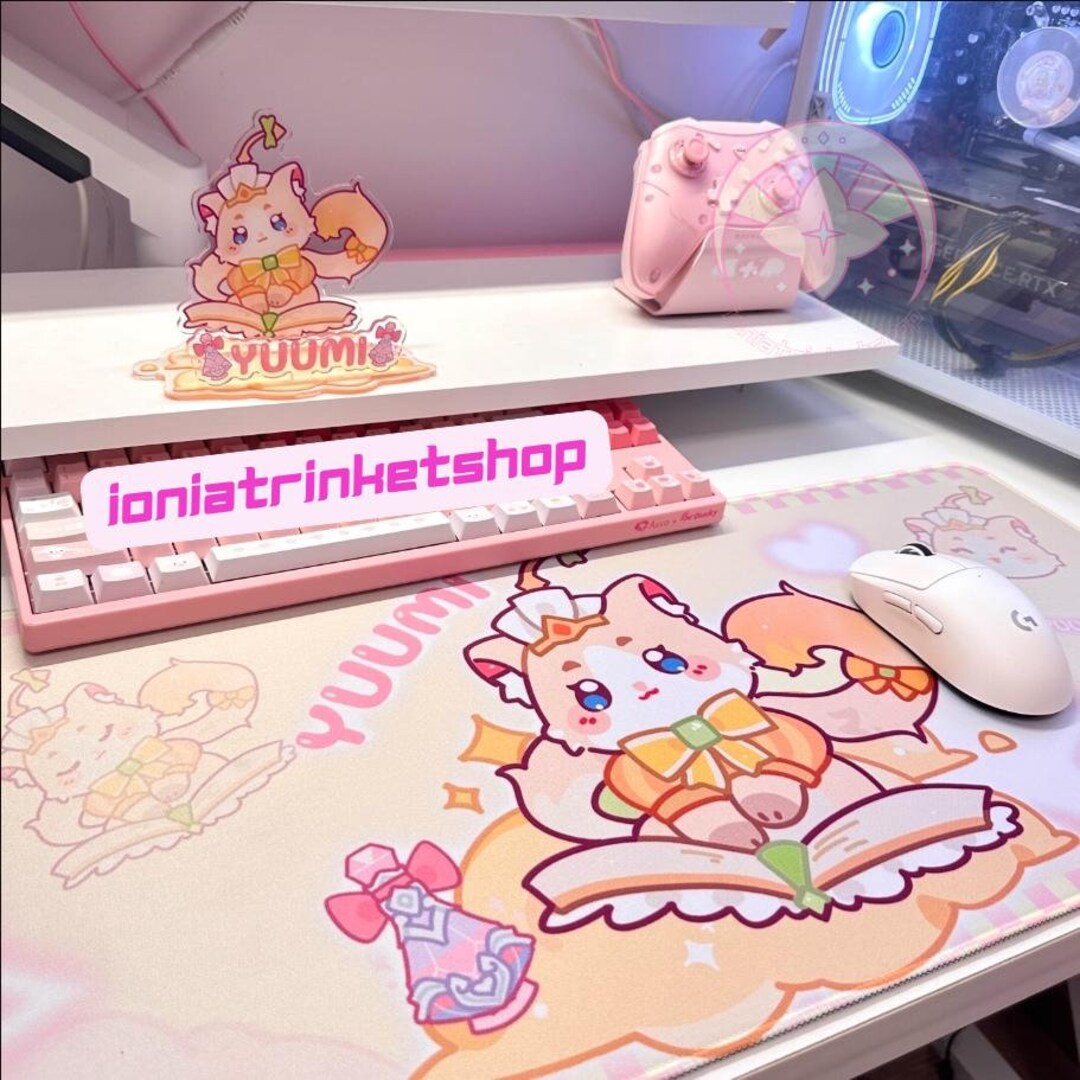 League of Legends Wild Rift Food Spirits Yuumi Mousepad - Etsy