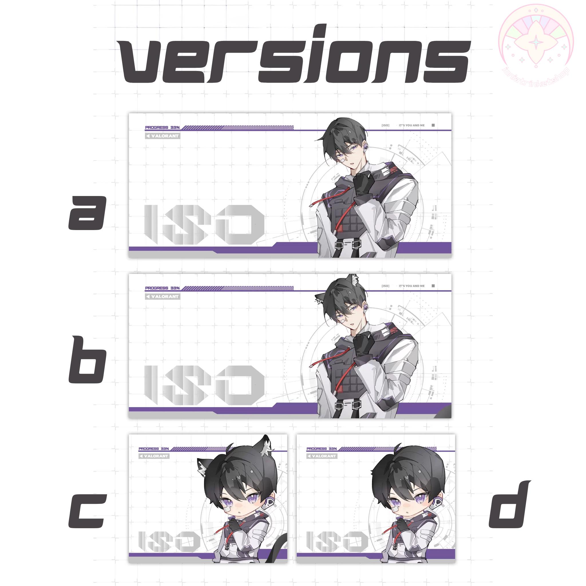 Valorant Agent Iso Cat Ears Mousepad - Etsy