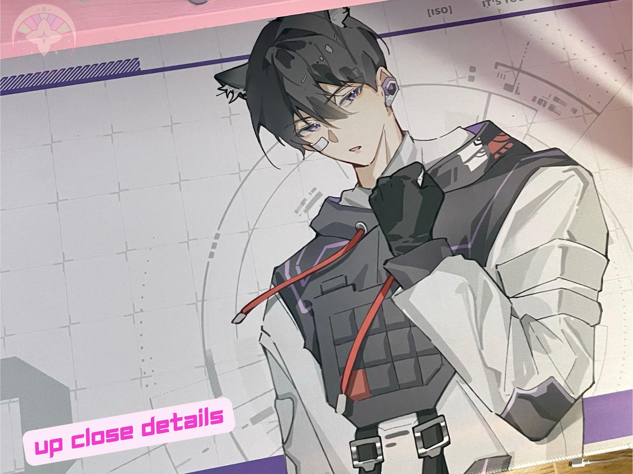 Valorant Agent Iso Cat Ears Mousepad - Etsy