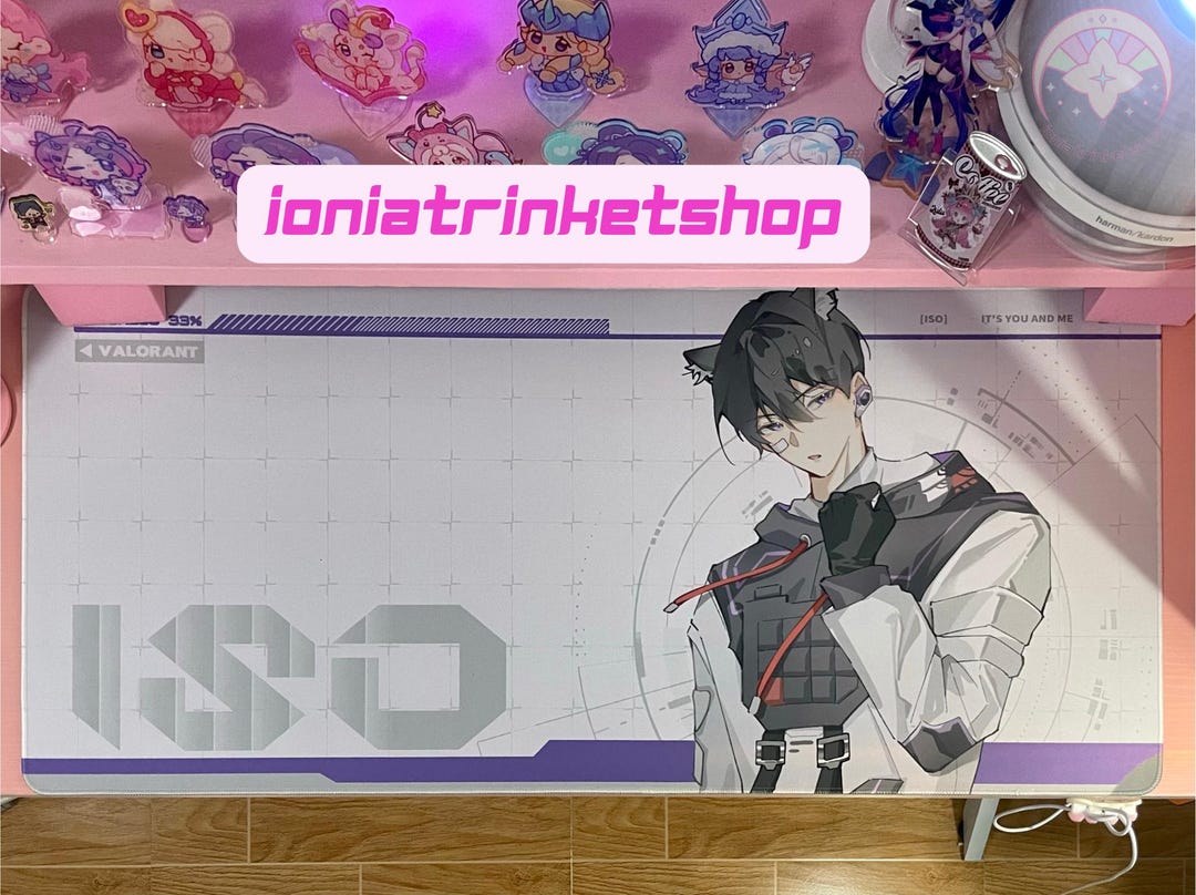 Valorant Agent Iso Cat Ears Mousepad - Etsy