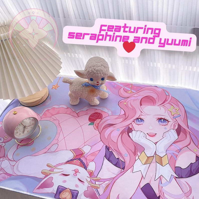 League of Legends Seraphine and Yuumi Mousepad - Etsy