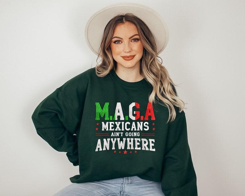 Mexicans Aint Going Anywhere Embroidery File, MAGA Embroidery Design ...