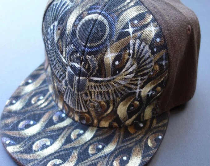 Custom Visionary Painted Space Cadet Hat - Etsy