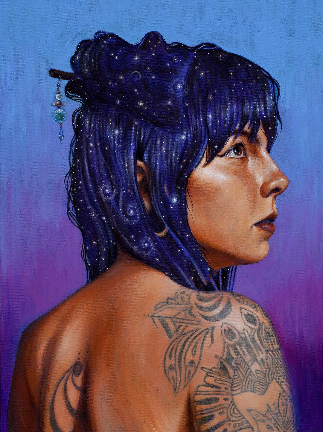 Liminal Woman- Original Acrylic Painting - Etsy