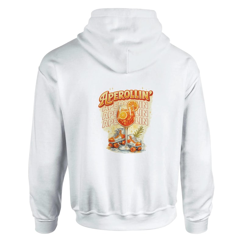 Aperollin’ | Retro Aperol Spritz Graphic Unisex Pullover Hoodie ...