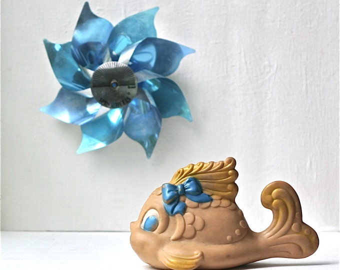 Vintage Sun Rubber Company Rubber Fish Squeak Toy 1955 - Etsy