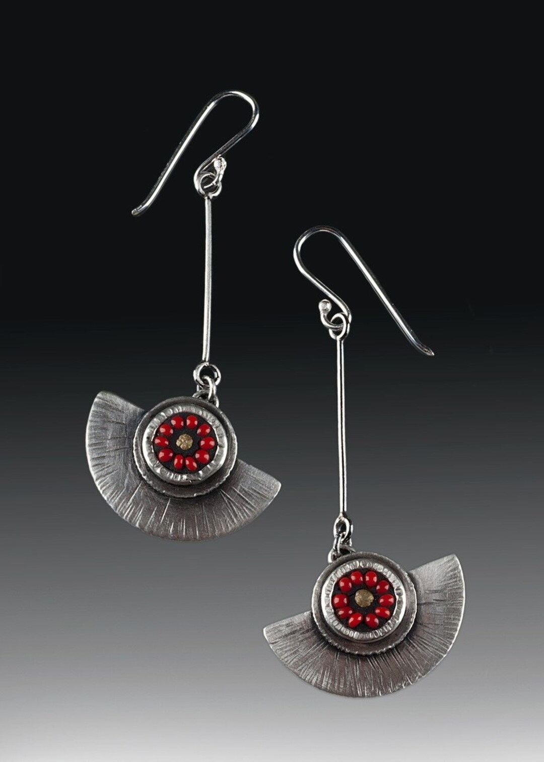 Boho Bead Dangle, Long Bead Dangle, Oxidized Dangle, Colorful Boho ...