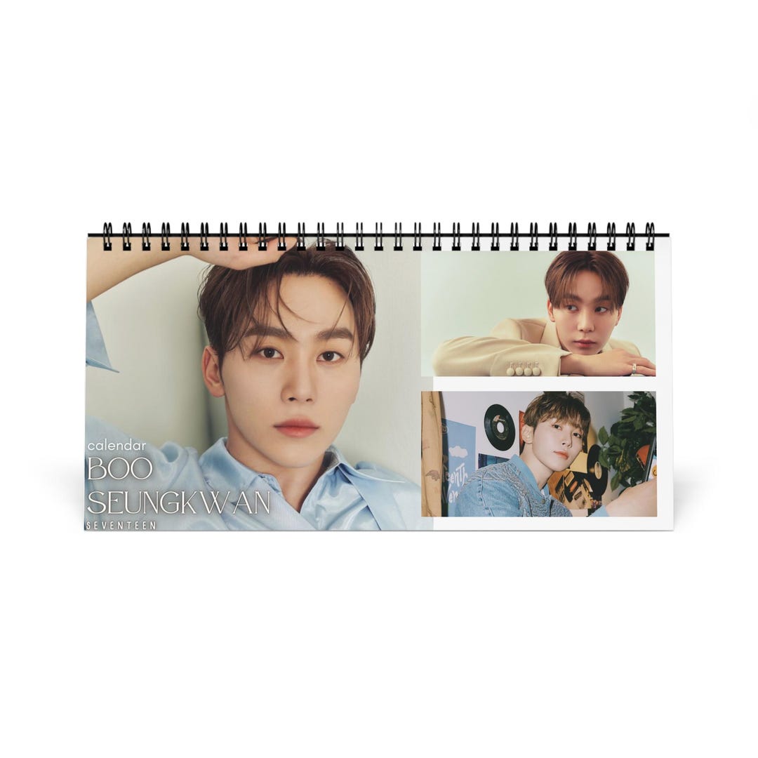 SEVENTEEN SEUNGKWAN Desk Calendar 2026; SEVENTEEN Calendar; Boo ...