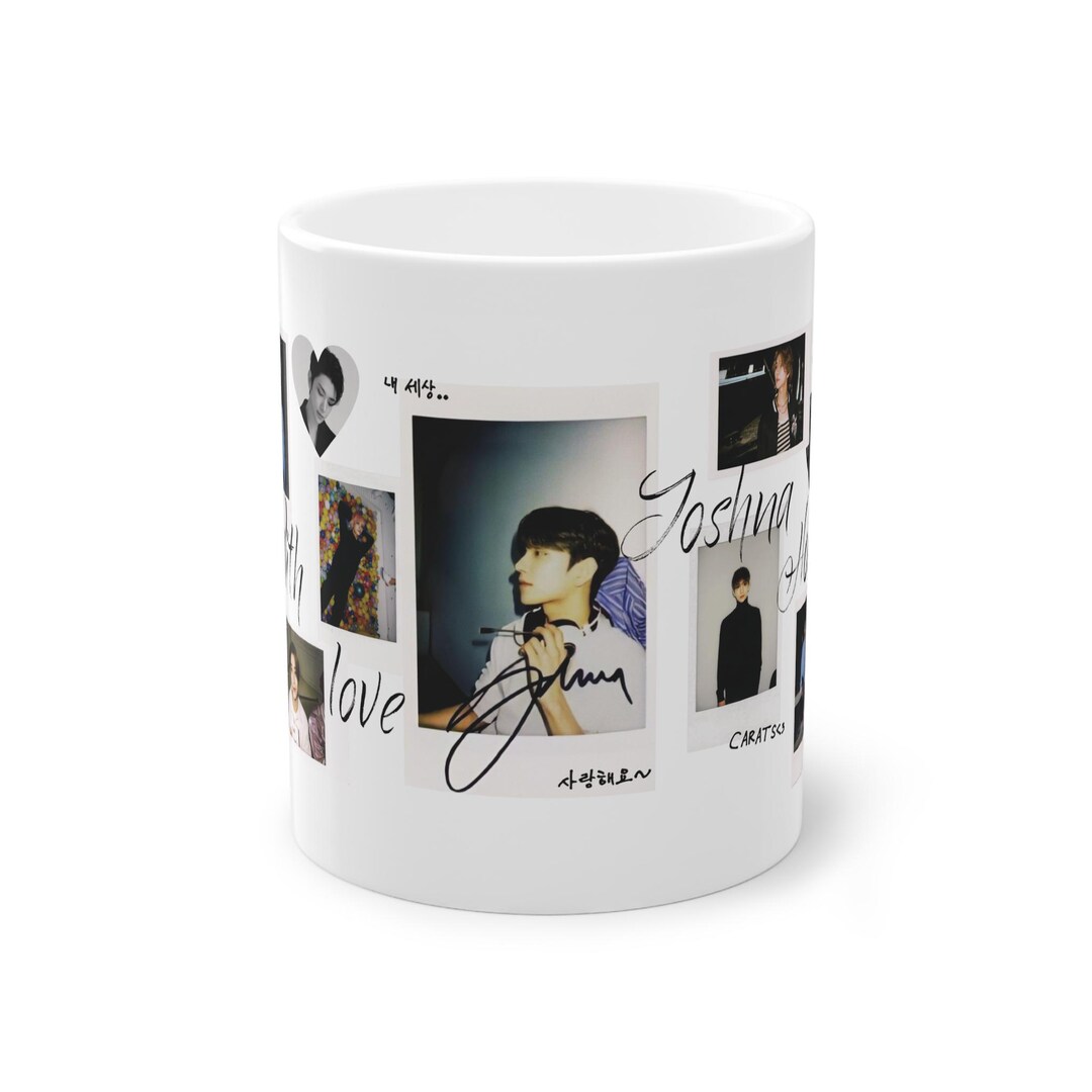 SEVENTEEN JOSHUA Bias Mug; Joshua Mug; Carat Mug; Seventeen Mug; Kpop ...