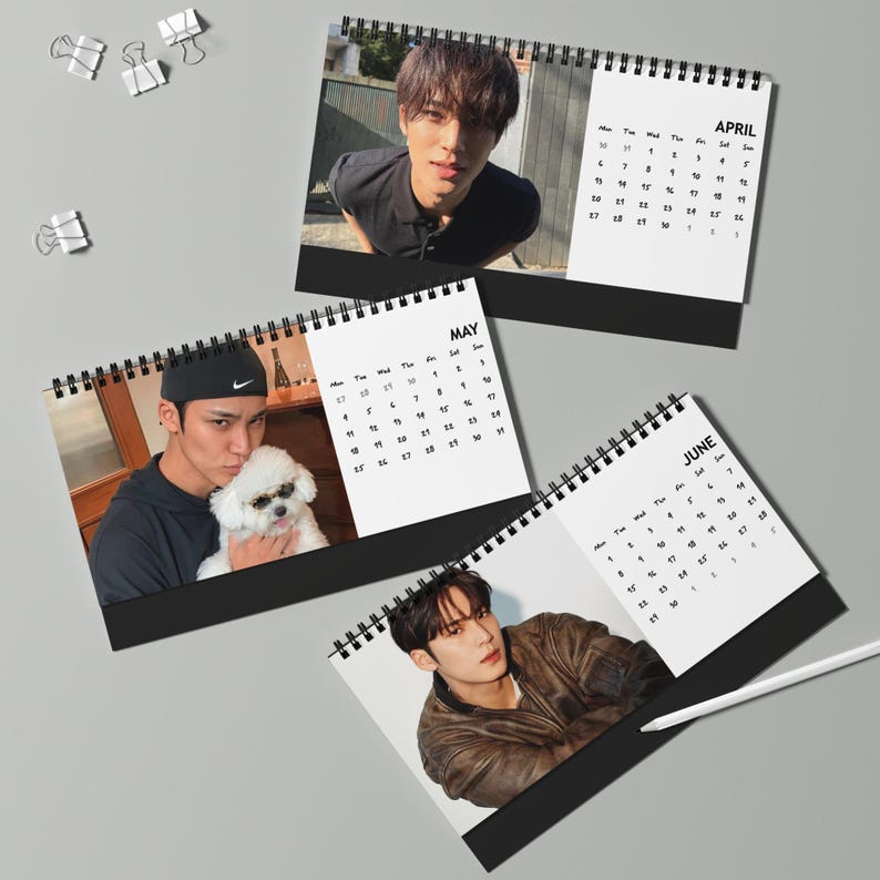 SEVENTEEN MINGYU Desk Calendar 2026; SEVENTEEN Calendar; Kim Mingyu ...