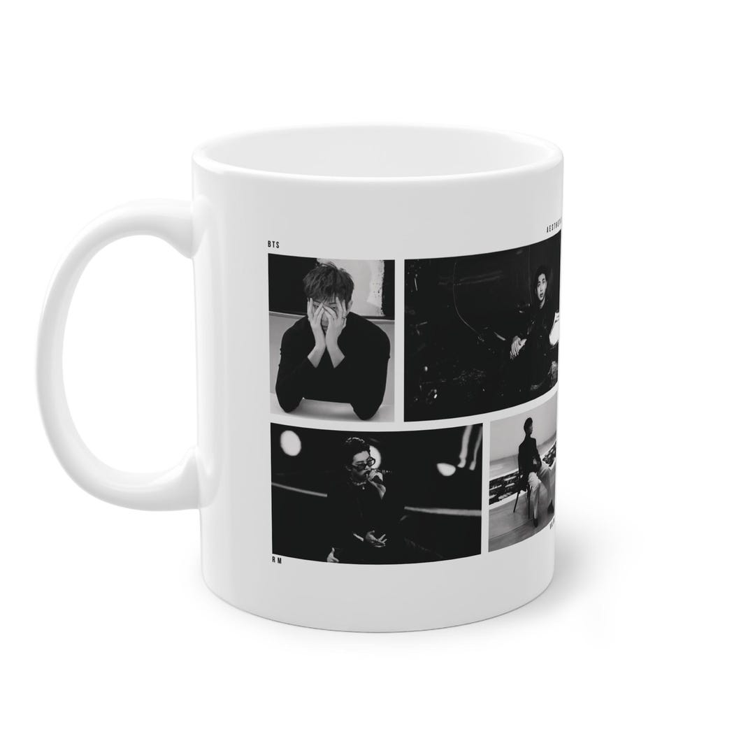 RM Kim Namjoon BTS Bias Mug/rm Mug/army Cup; Bts Gift; Kpop Bts Gift ...