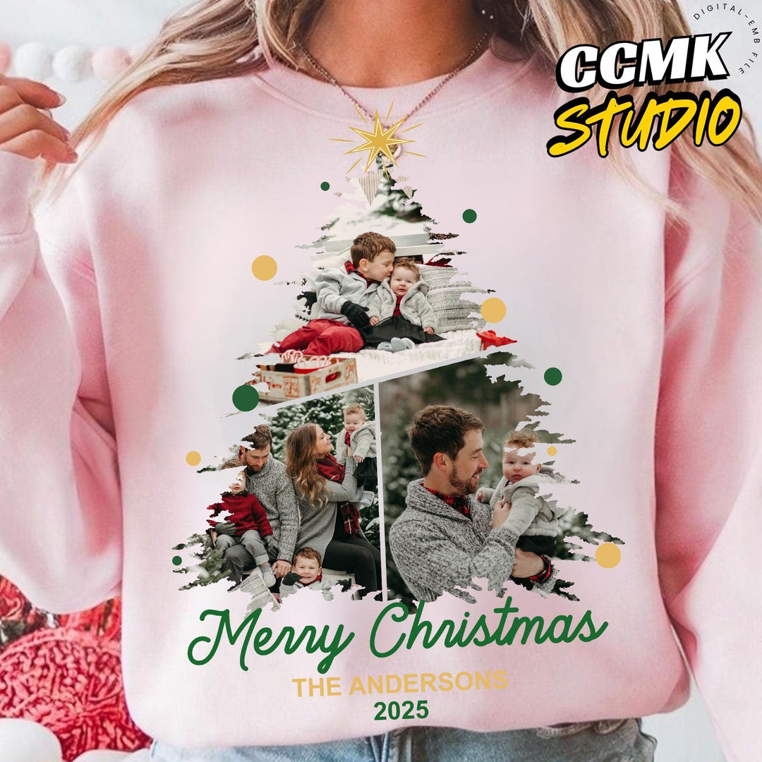 Editable Christmas Tree Template Png, Christmas Photo Custom Canva ...