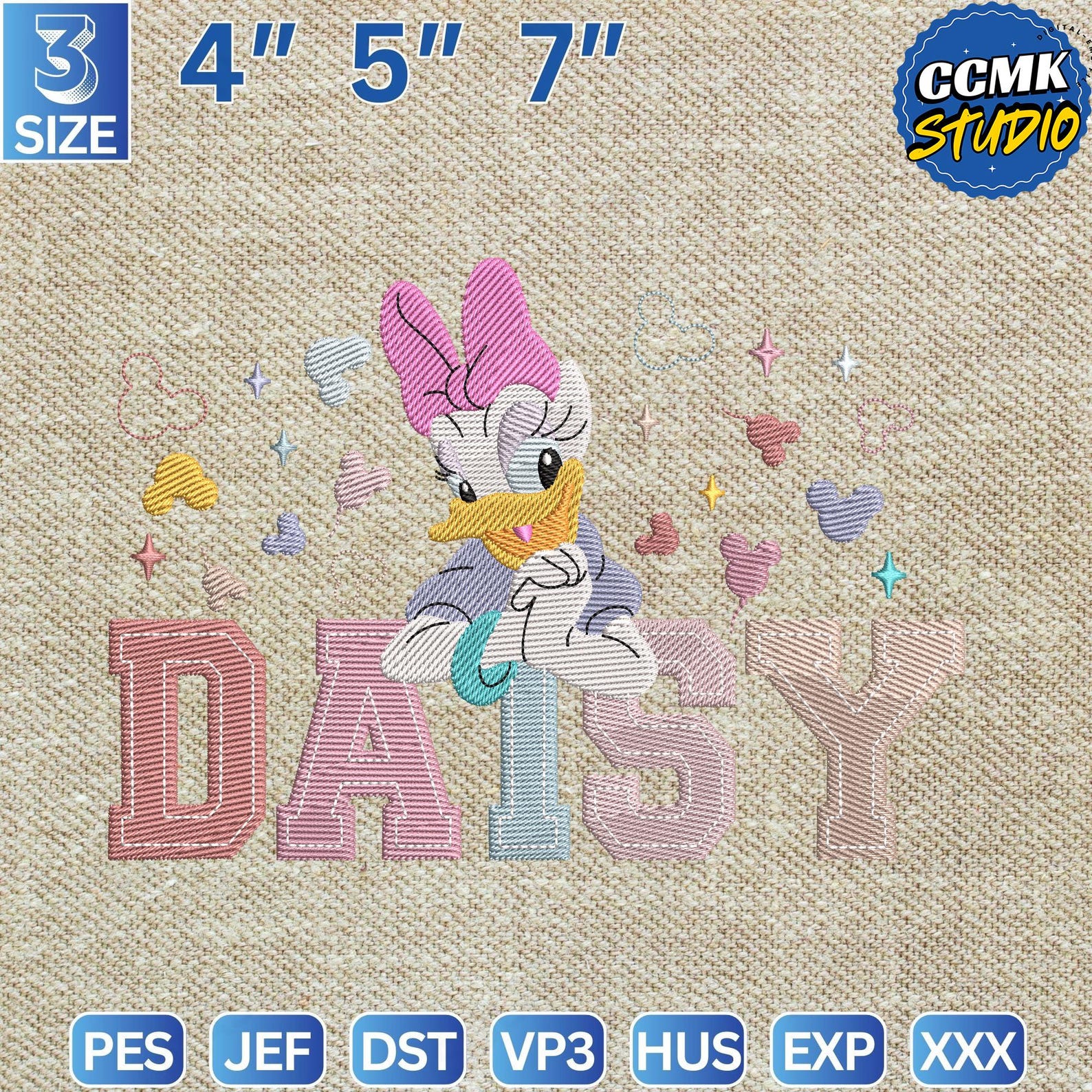 Family Trip Embroidery, Magic Kingdom Embroidery Design, Lady Duck ...