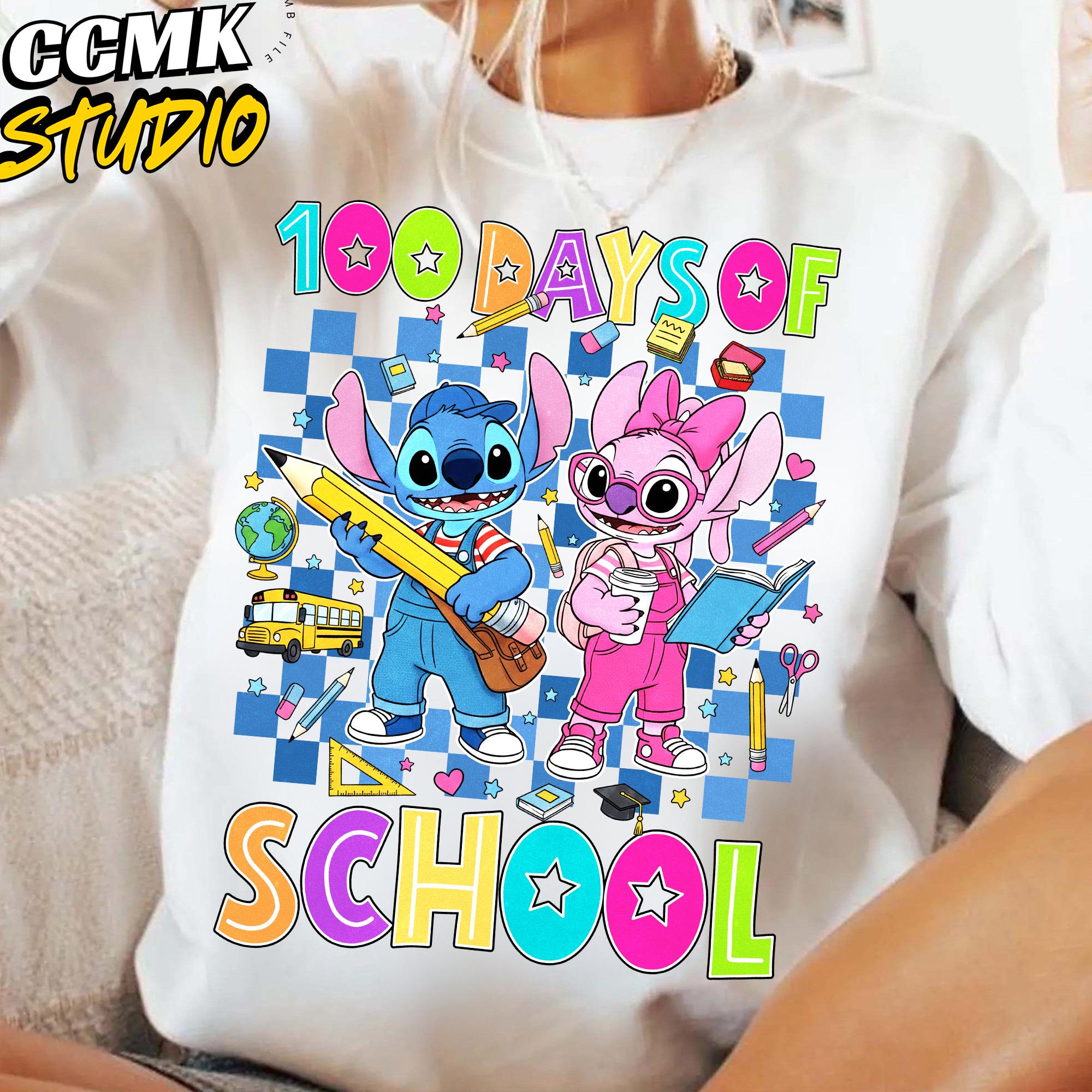Happy 100 Days Cartoon Blue Alien PNG, 100 Days of School Cartoon ...