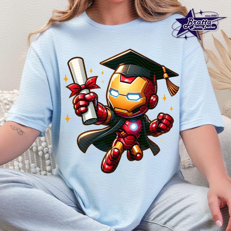 Superhero Cartoon Graduation 2025 Png Cartoon Graduate Png, DN School ...