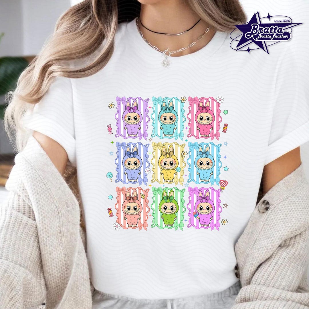 Trending Pink Cartoon Character Design, Perfect Gift for Kids, Coquette ...