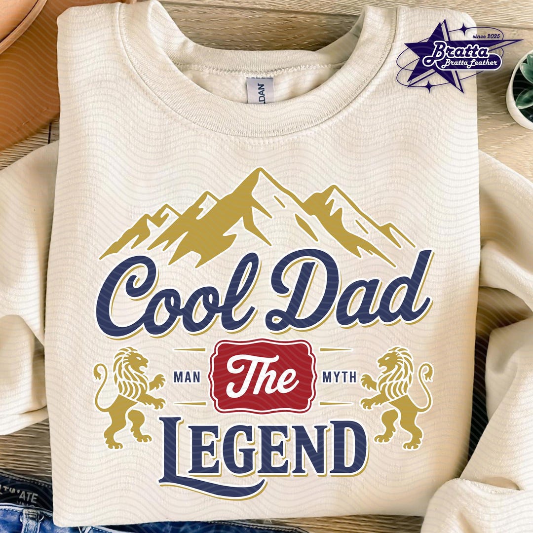 The Cool Dad Png, the Man the Myth the Legend Png, Fathers Day Png ...