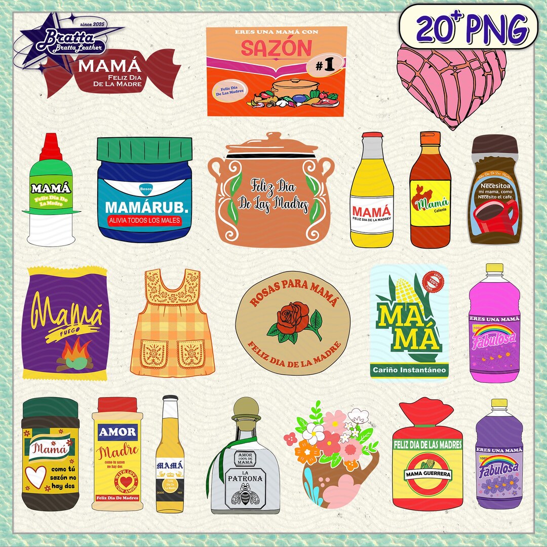 20+ Mama Topper Multipack SVG Bundle, Retro Madre Svg, Spanish Mama Svg ...