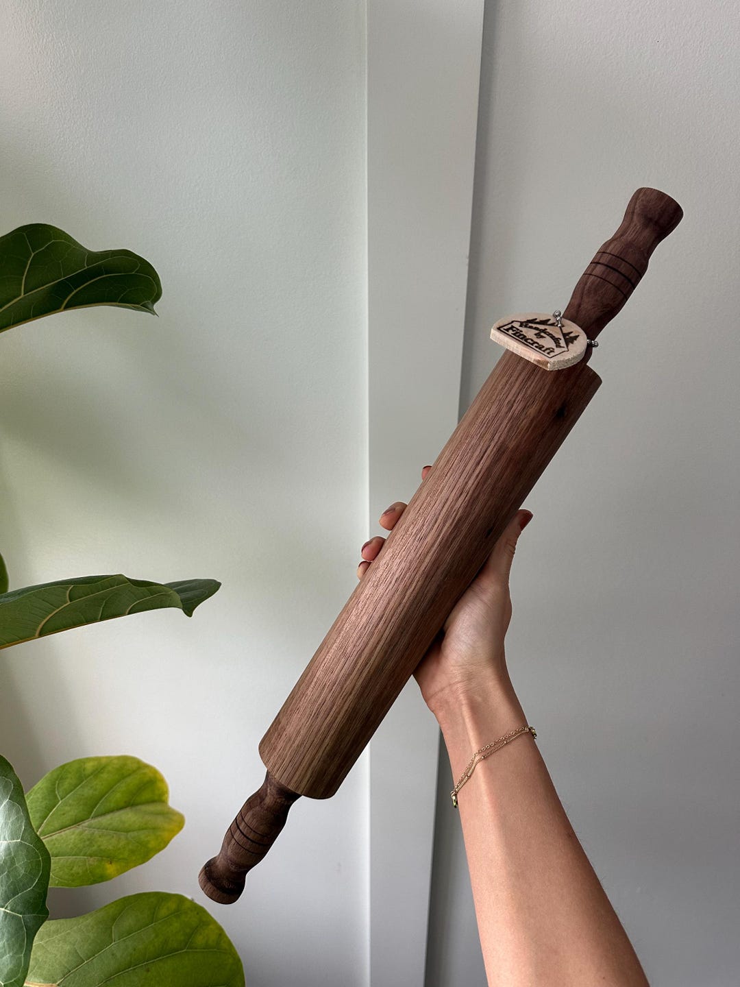 Handcrafted Walnut Medium Size Rolling Pin - Etsy