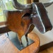 Steel Cow Sculpture Tabletop Art Piece Farmhouse Art - Etsy
