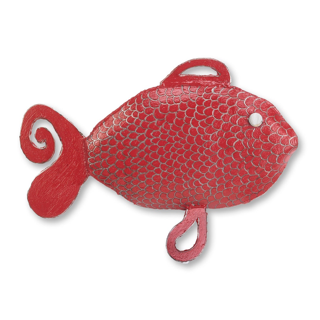 Wall Art Sculpture Fiona the Fish Colorful Wall Art Taxidermy Fish - Etsy