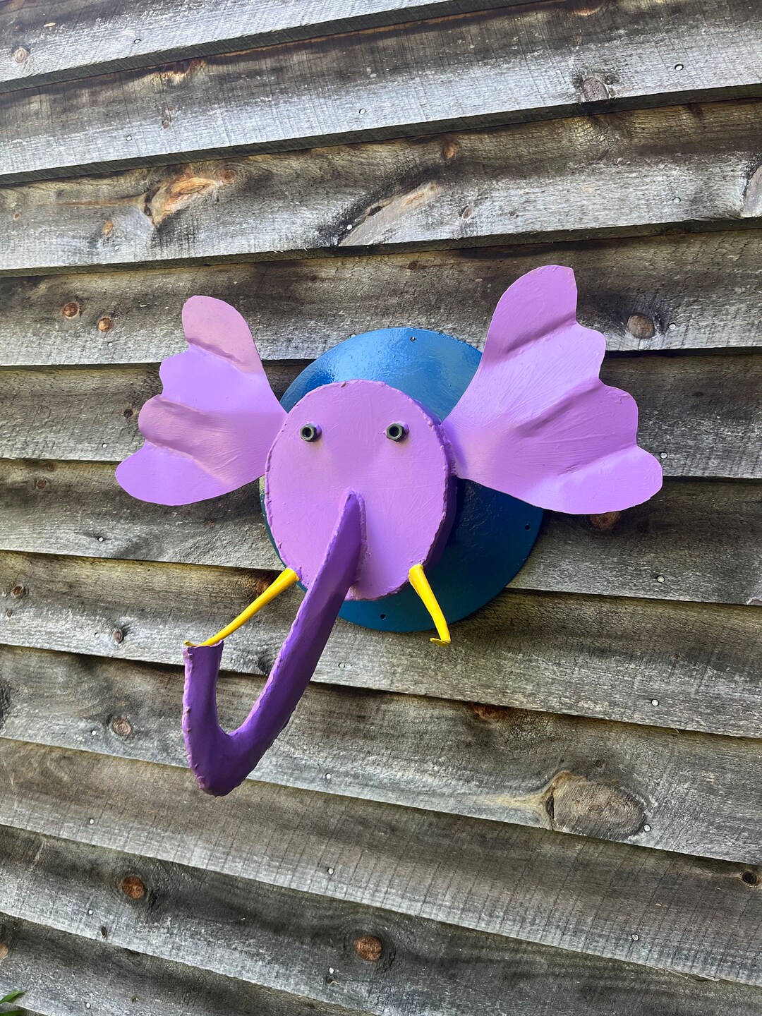 Eleanor Elephant Head Wall Sculpture African Animal Wall Art - Etsy