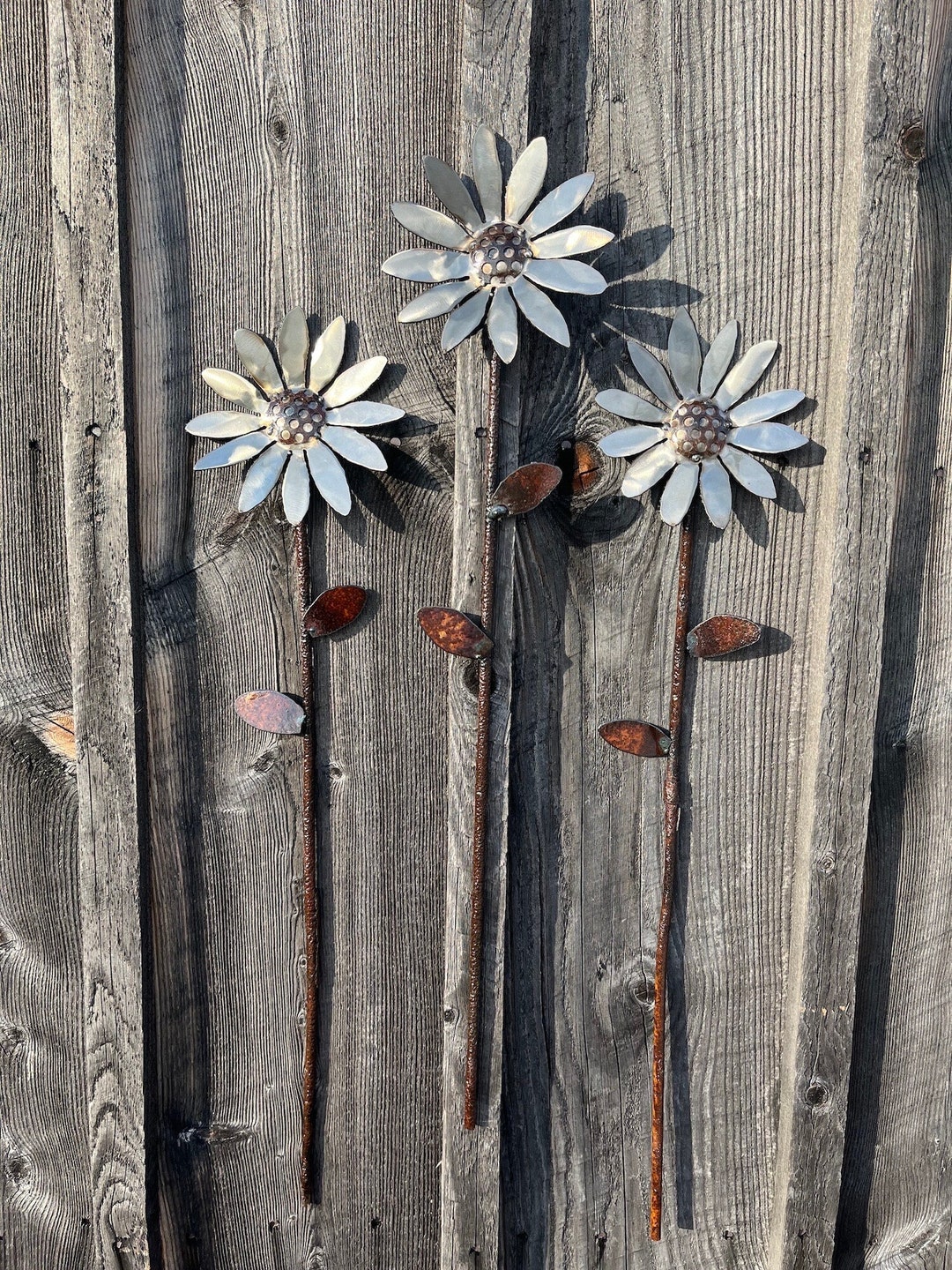 Garden Marker Sunflower Metal Gift for Gardeners A Set Mother’s Day ...