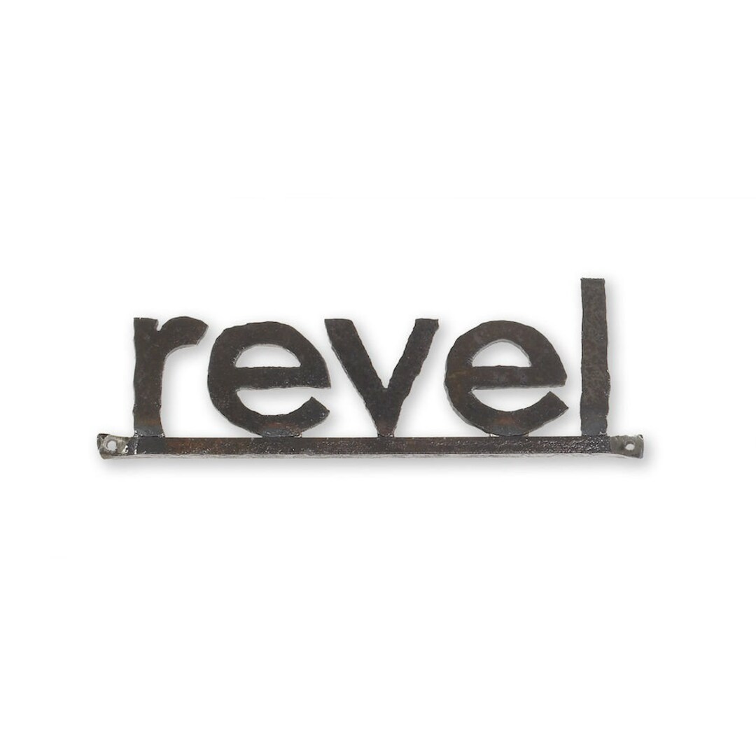 Revel Sign Decorative Wall Signage - Etsy