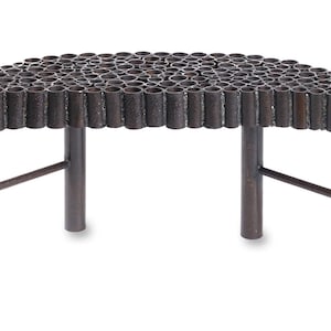 Garden Bench Crescent Moon Outdoor Seating - Etsy