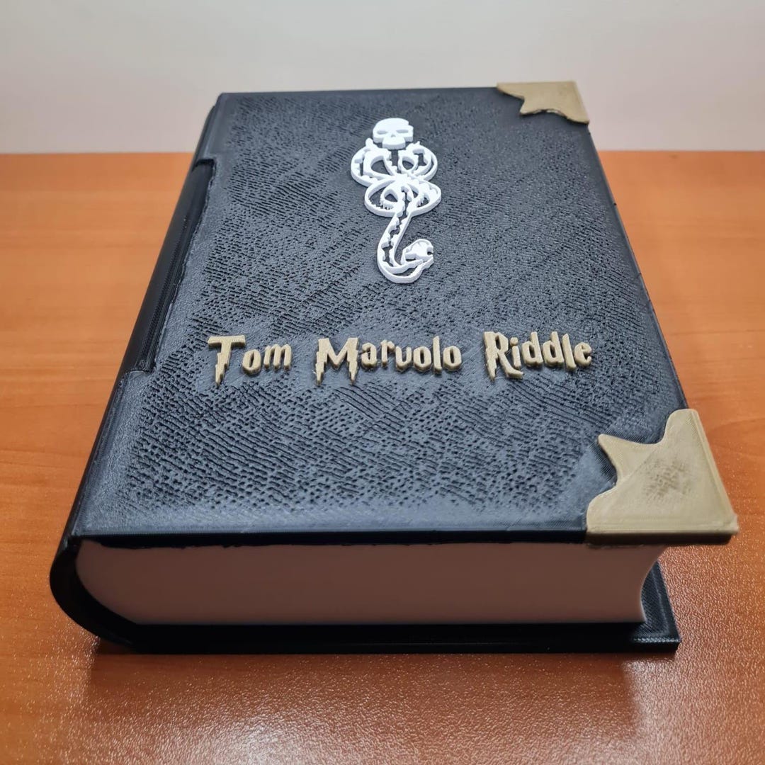 Tom Riddle's Diary Box: 3D Printed Hidden Book Safe - Etsy