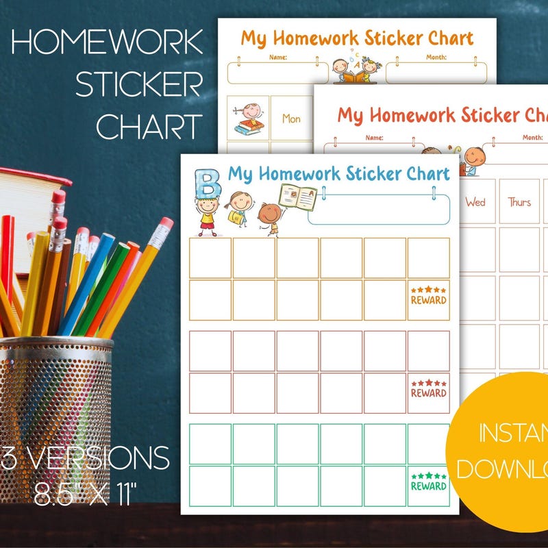 Student Planner Stickers - Etsy