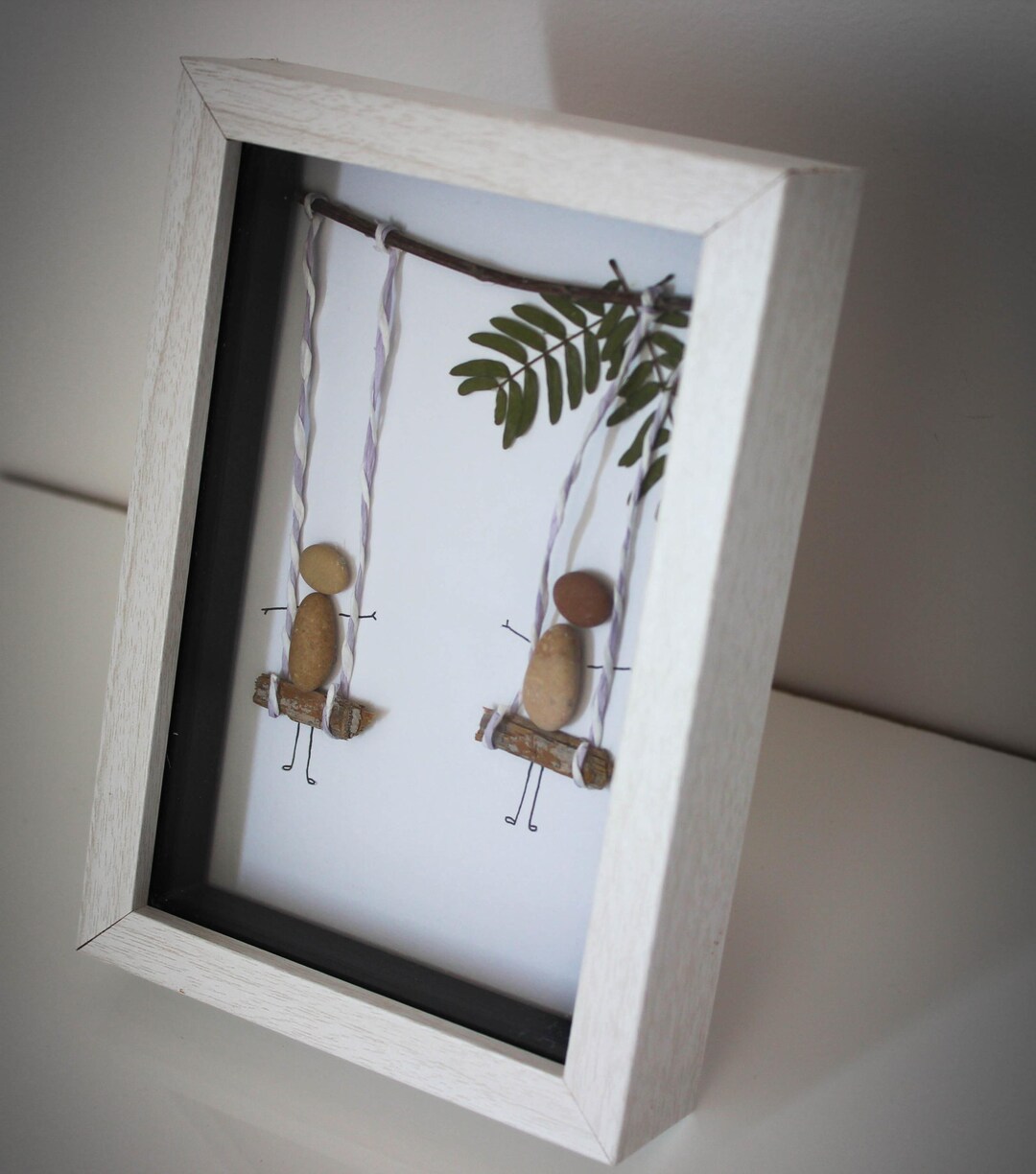 Friendship Pebble Art, Swings, Playing, Childhood - Etsy
