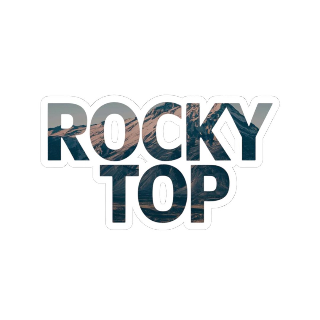 Rocky Top Stickers: Glossy Vinyl Decals for Laptops & Water Bottles - Etsy