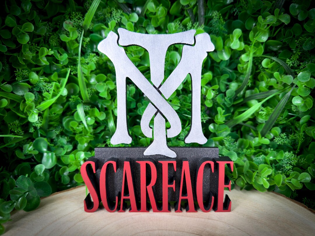 Scarface Action Figure Nerd Geek Gift Collection Edition Fan Art Gadget ...
