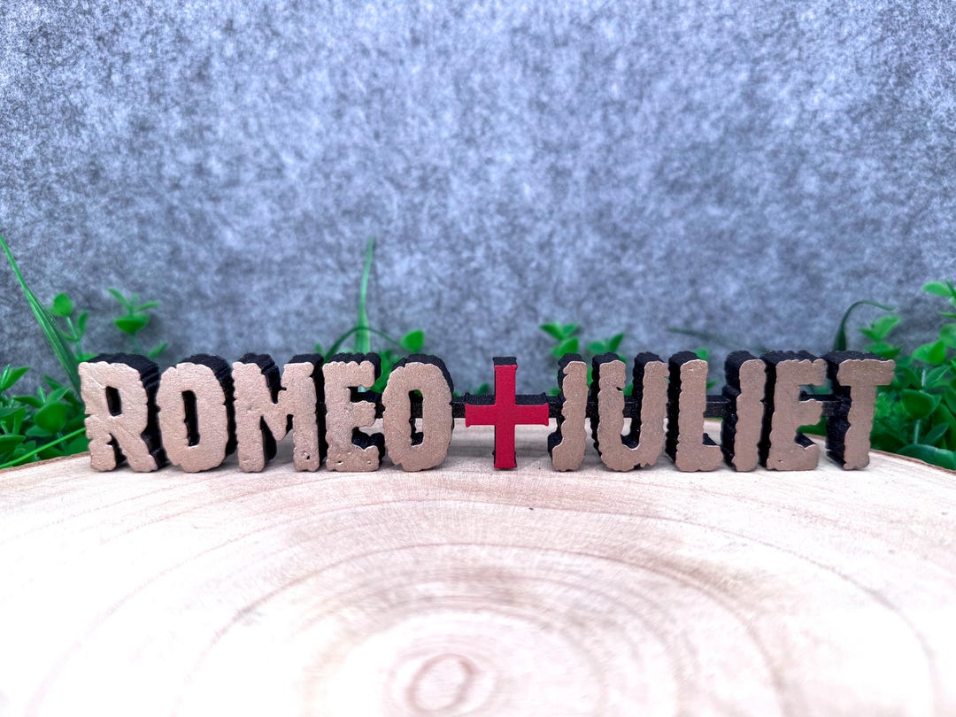 Romeo + Juliet Action Figure Nerd Geek Gift Collection Edition Fan Art ...