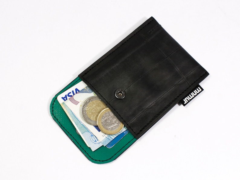 Small Wallet Made From Recycled Inner Tubes. Handcrafted With - Etsy