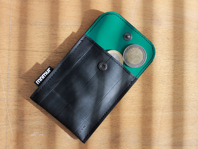 Small Wallet Made From Recycled Inner Tubes. Handcrafted With - Etsy