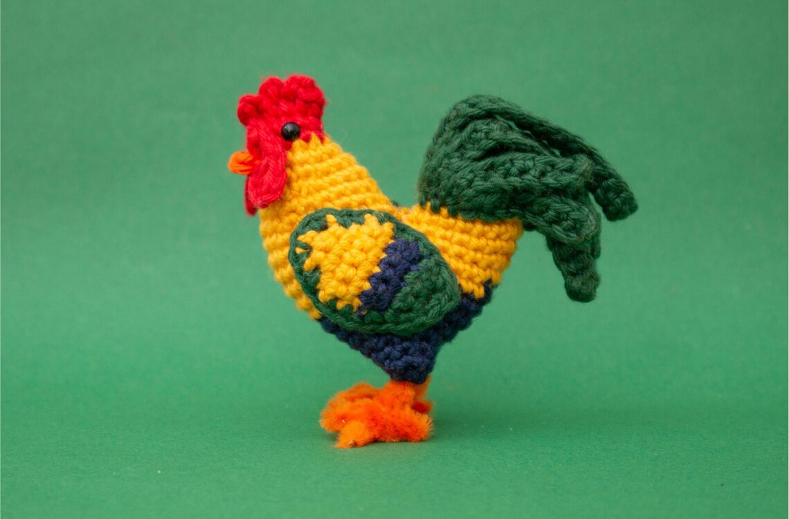 ROOSTER CROCHET PATTERN - Etsy
