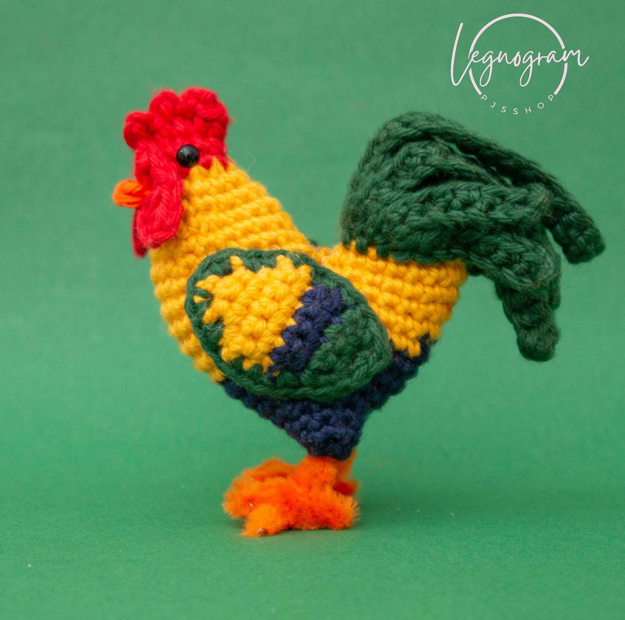 ROOSTER CROCHET PATTERN - Etsy