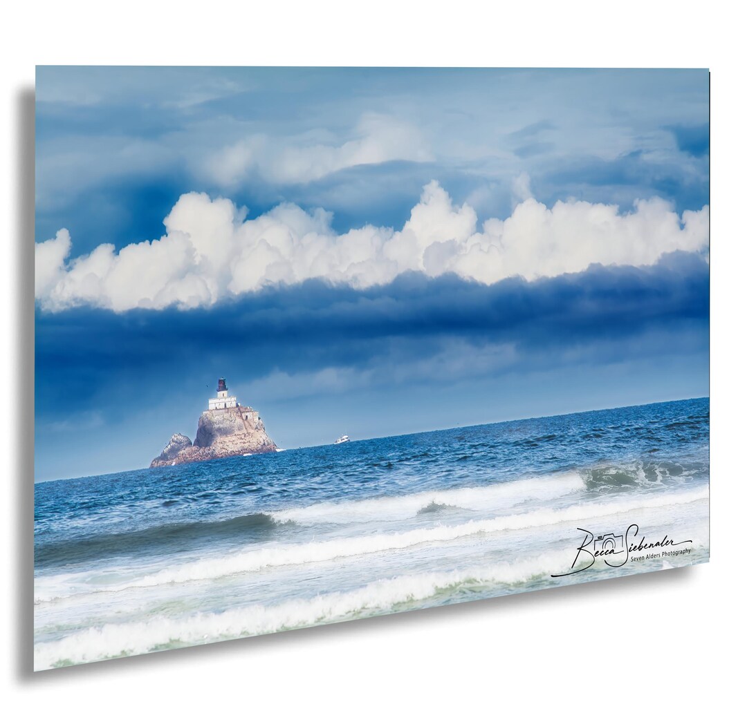 Terrible Tilly | Tillamook Rock Lighthouse Print | Cannon Beach ...