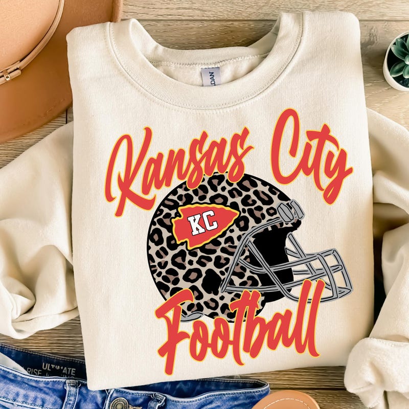 Kc Chiefs Leopard Png - Etsy