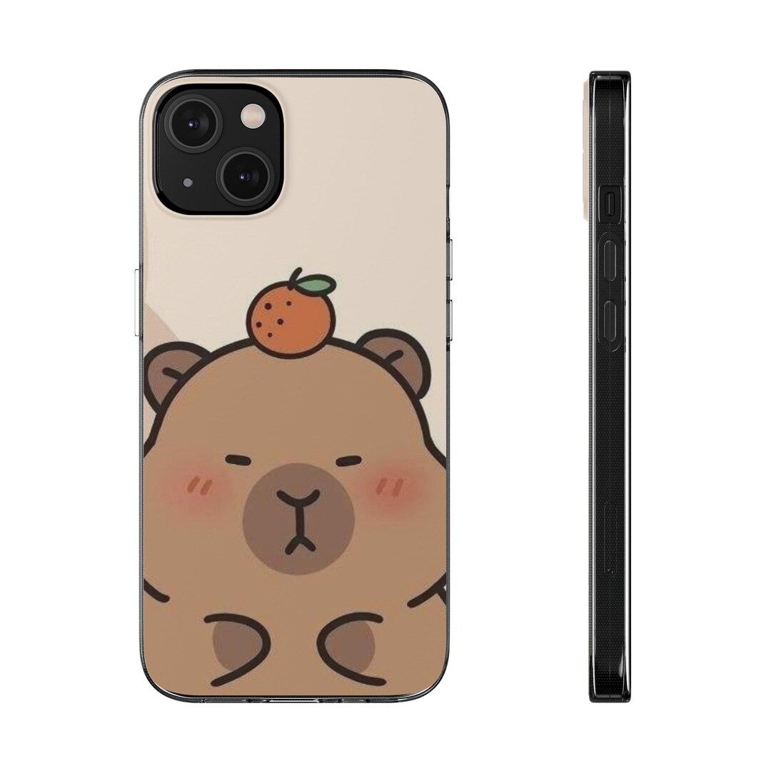 Cute Capibara Phone Case - Etsy