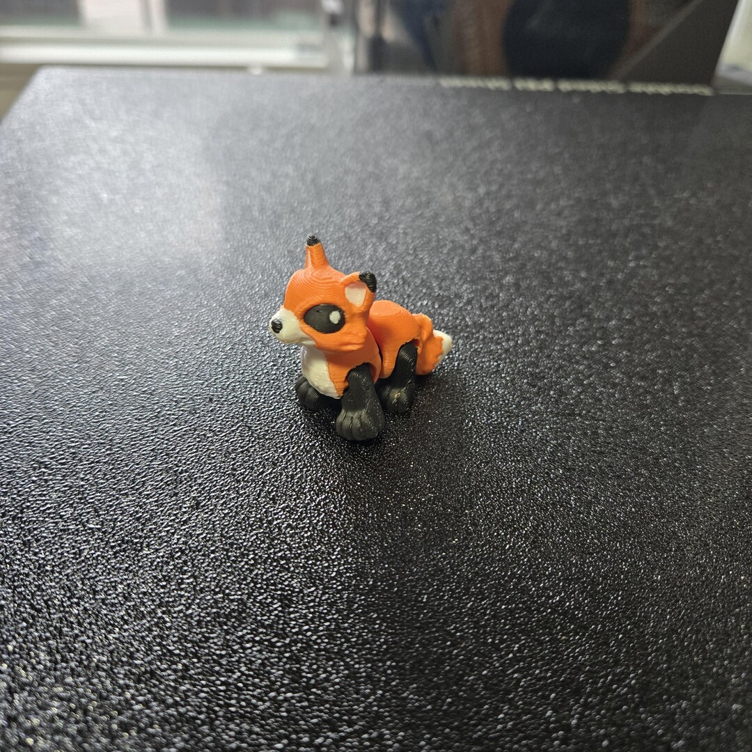 Articulating Fox - Fully Poseable 3D Printed Companion - Etsy