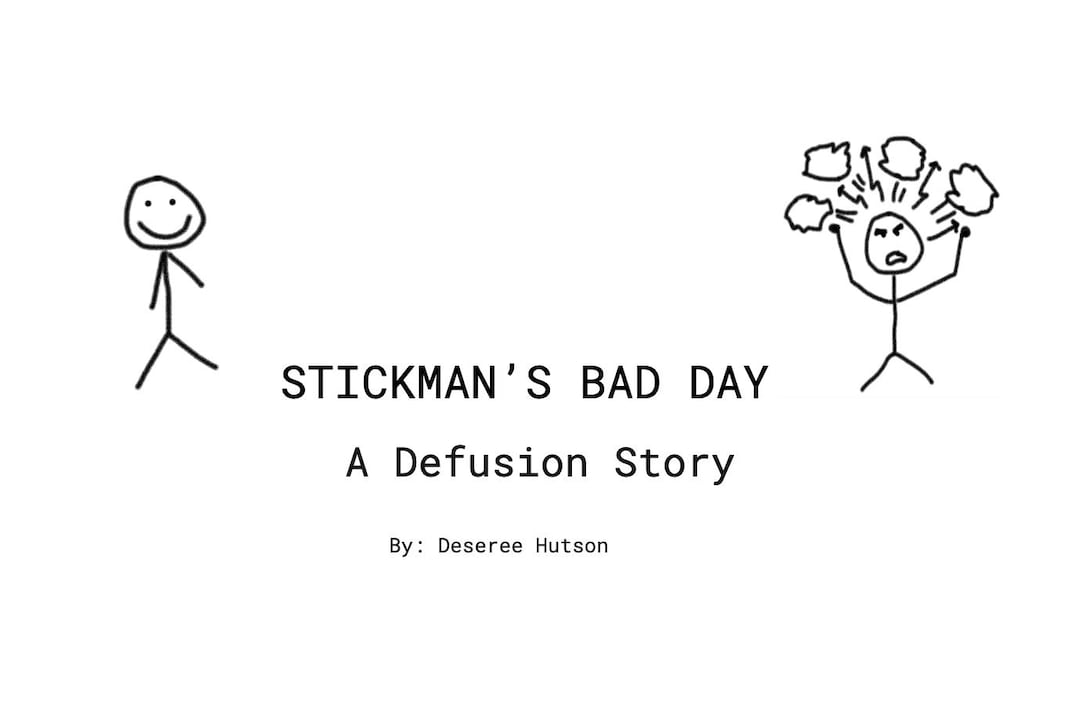 Stickman's Bad Day (A Defusion Story) - Etsy