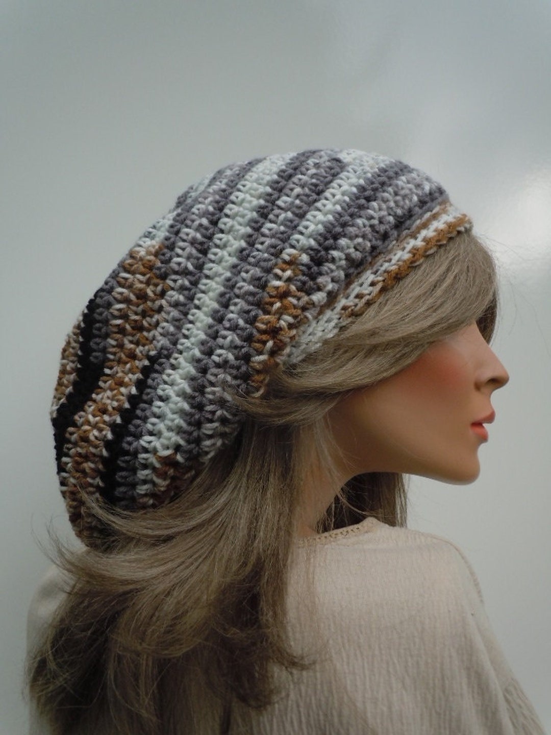 Rock Quarry Colors Tam, Rock Colors Large Beret, Dreadlock Tam, Rasta ...