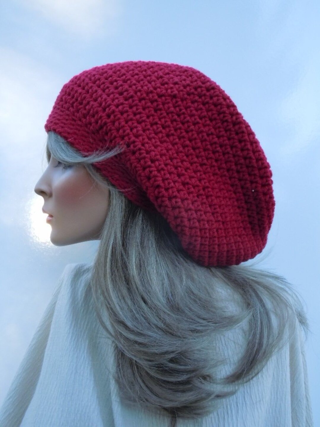 Dreadlock Tam, Rasta Tam Cap, Hippie Hat, Bag Hat, Dark Colors Cap ...