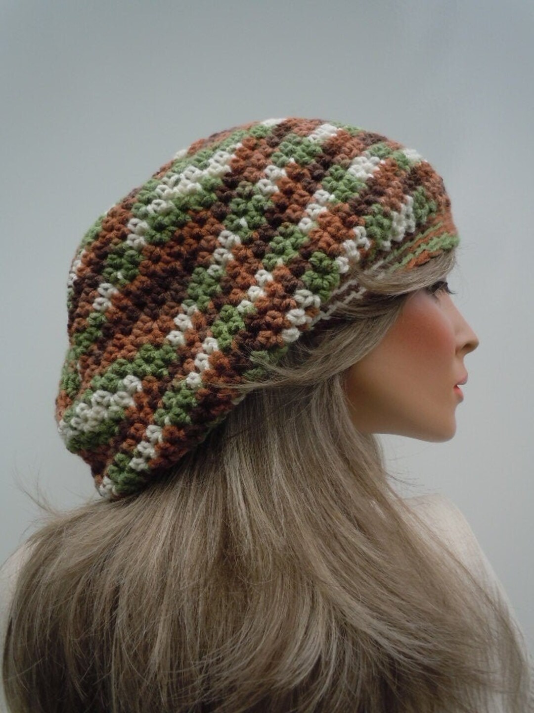 Autumn Colors Tam, Camo Colors Rasta, Forest Colors Tam, Dreadlock Tam ...