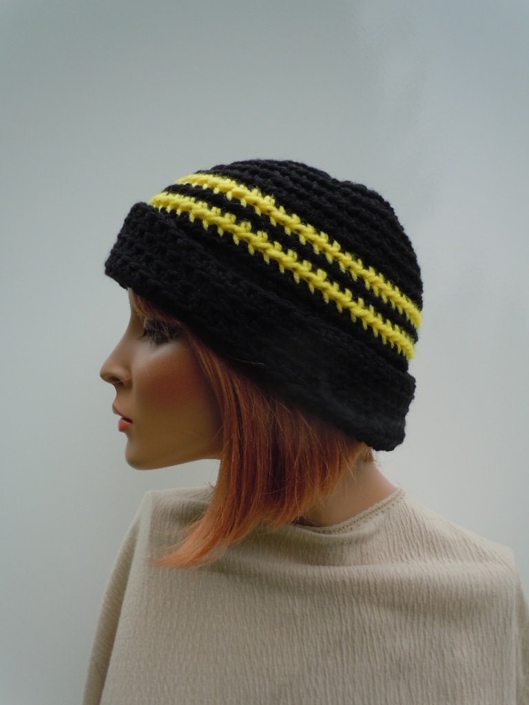 Ponytail Hat Messy Bun Hat Bumble Bee Hat Hat for Long - Etsy