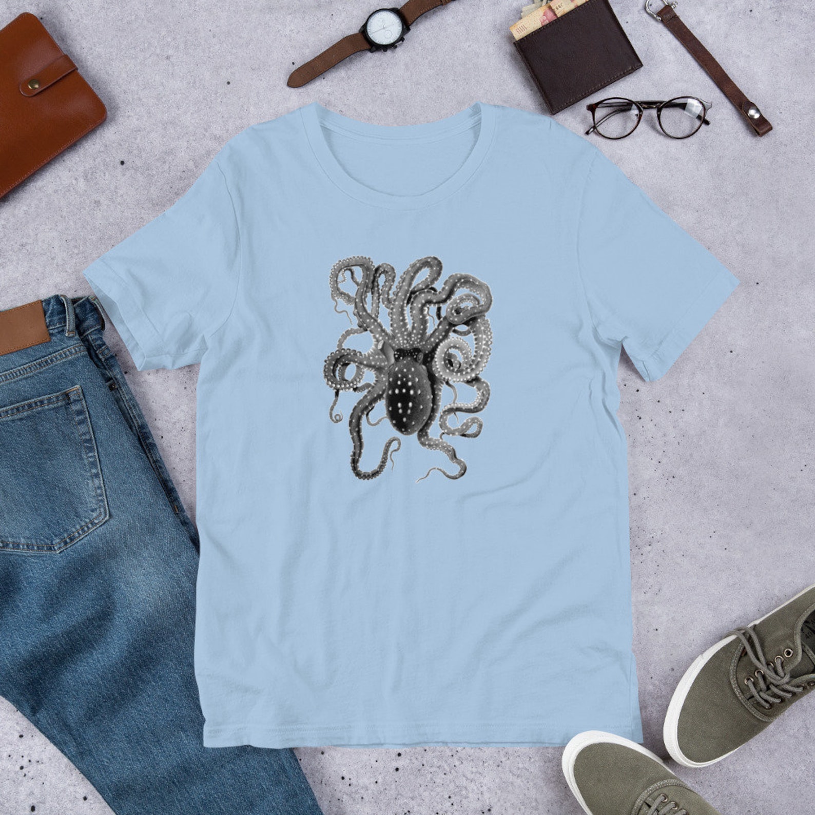Octopus I Unisex T-shirt Octopus Shirt Octopus T Shirt - Etsy